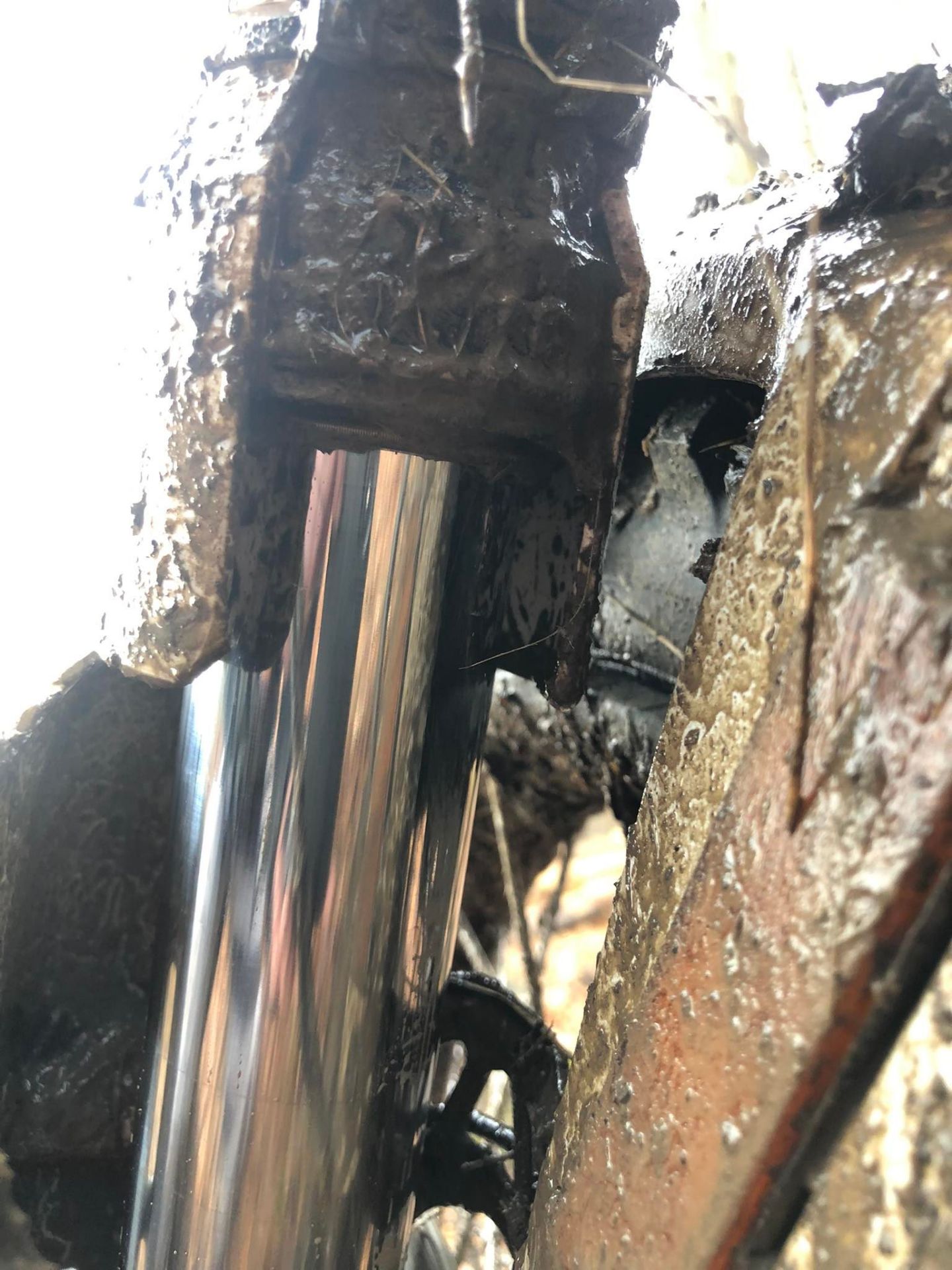 Muller Motorsport. Set of Desert X Fork Mud Guards